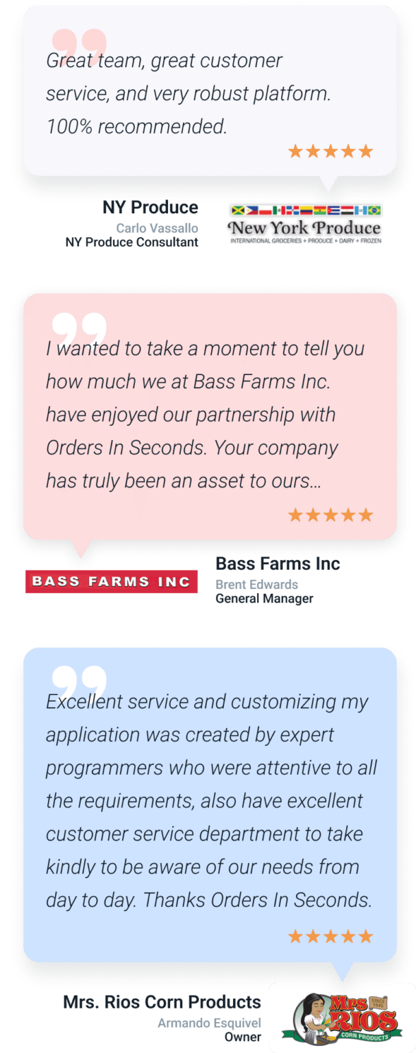Schedule a Demo | Order Management App | Orders in Seconds
