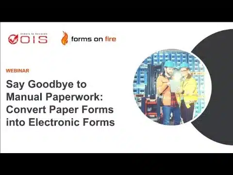 Say Goodbye to Manual Paperwork: Convert Paper Forms into Electronic ...