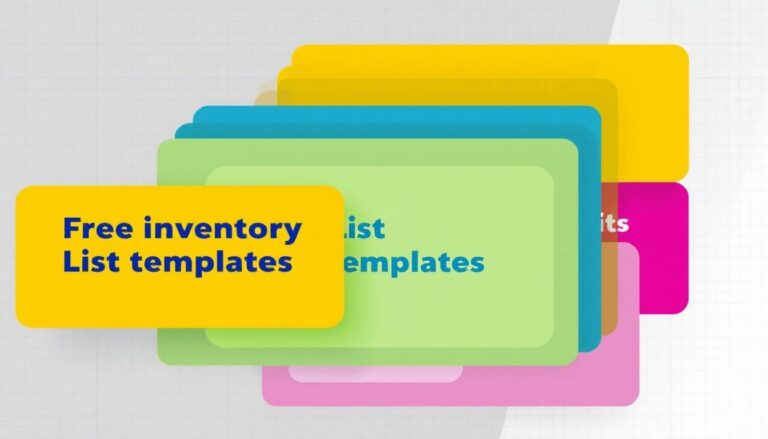 10 Best Free Inventory List Templates to Organize Your Stock